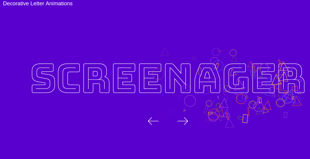Letter Animations Using Javascript Library Animejs Ib Computing